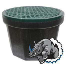 24" Rhino Drainage Box with Grate